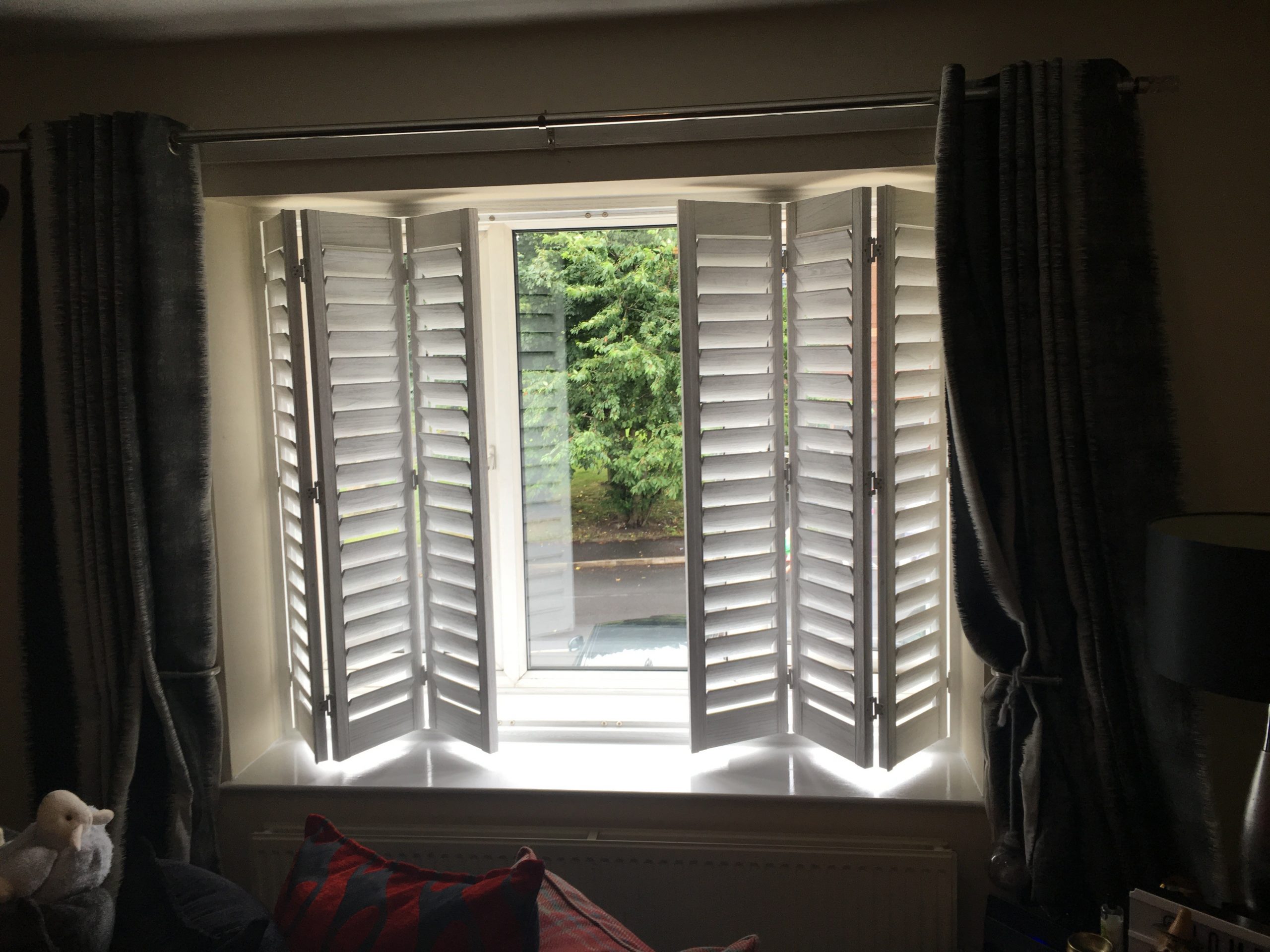 Large bi-folding shutters in Failsworth, Manchester | Absolute Shutters