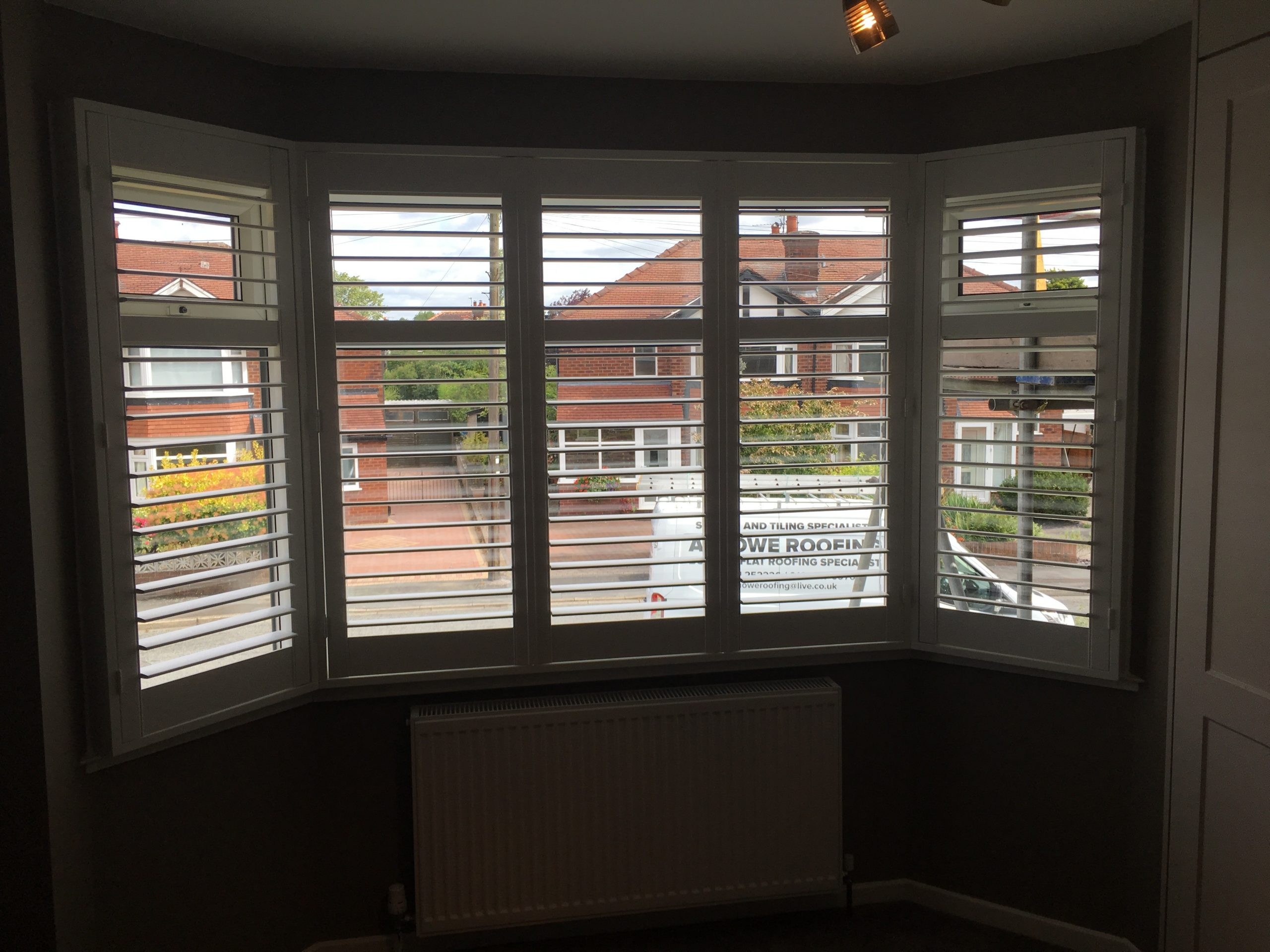 Bay Window Shutters Hazel Grove, Stockport. | Absolute Shutters