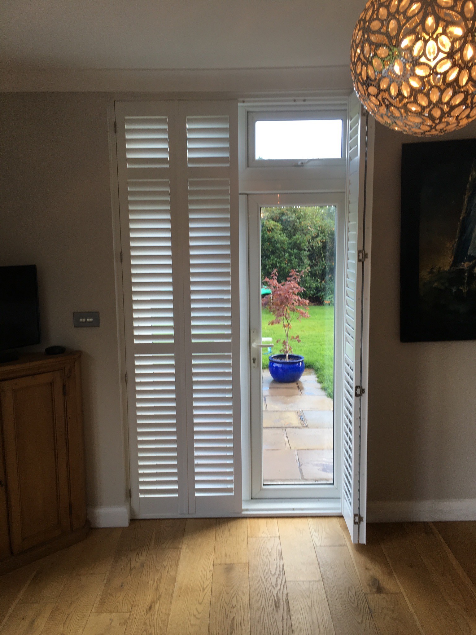 Tall Bi-Folding Shutters In Mobberley, Knutsford | Absolute Shutters