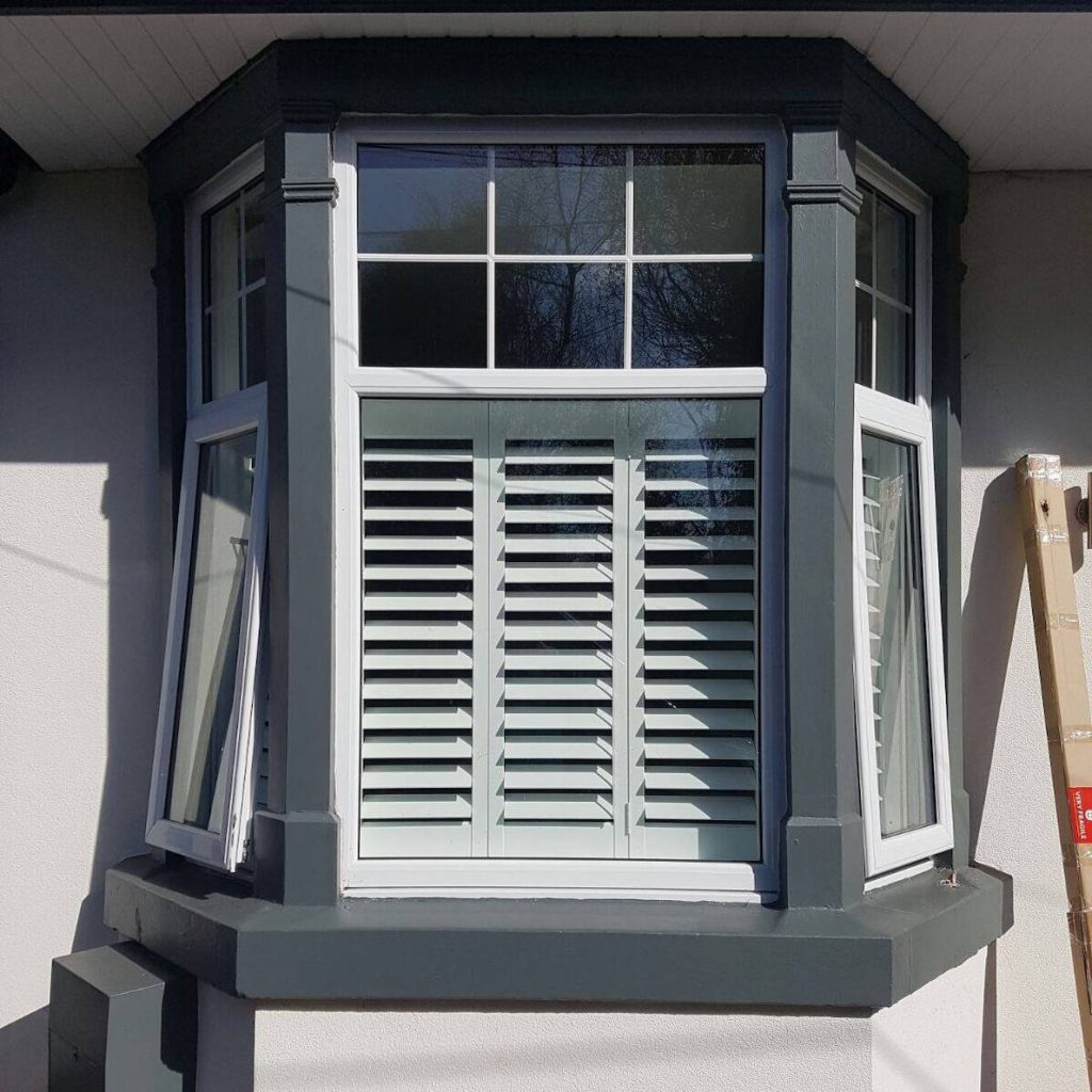 Three Sided Bay Window Shutters | Absolute Shutters